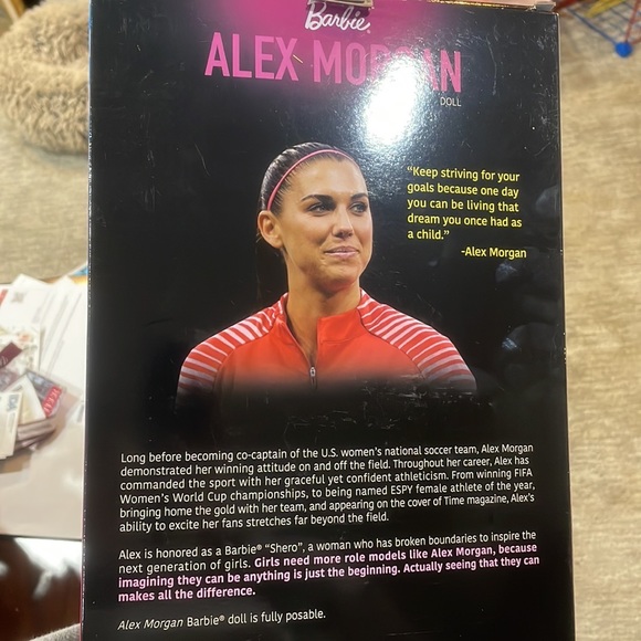 Toys | Brand New Limited Edition Alex Morgan Barbie | Poshmark